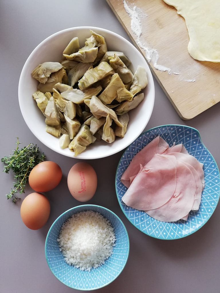 how to make artichoke pie