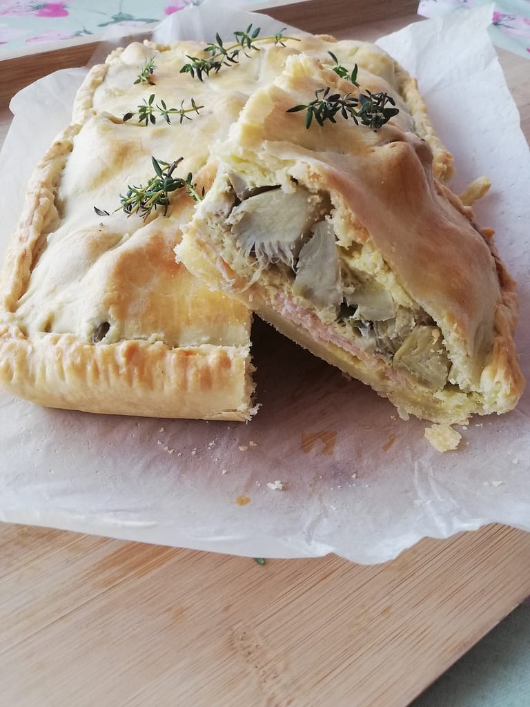 how to make artichoke pie